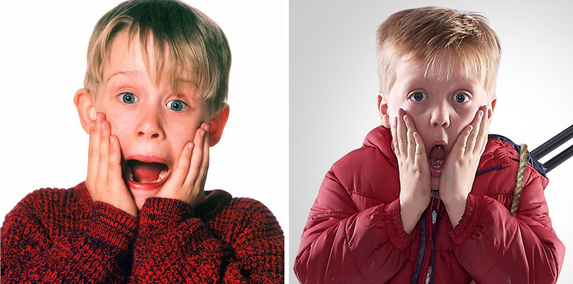 Our Home Alone Christmas Team Photo! | MadeBrave®