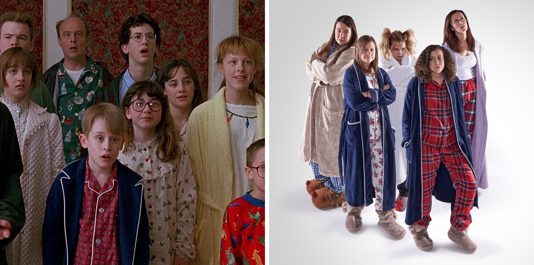 Our Home Alone Christmas Team Photo! | MadeBrave®