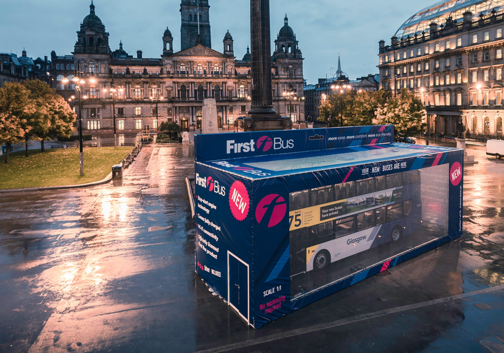 First Bus New Fleet Launch Brand Activation