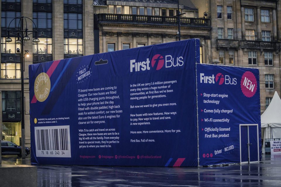 First Bus New Fleet Launch Brand Activation