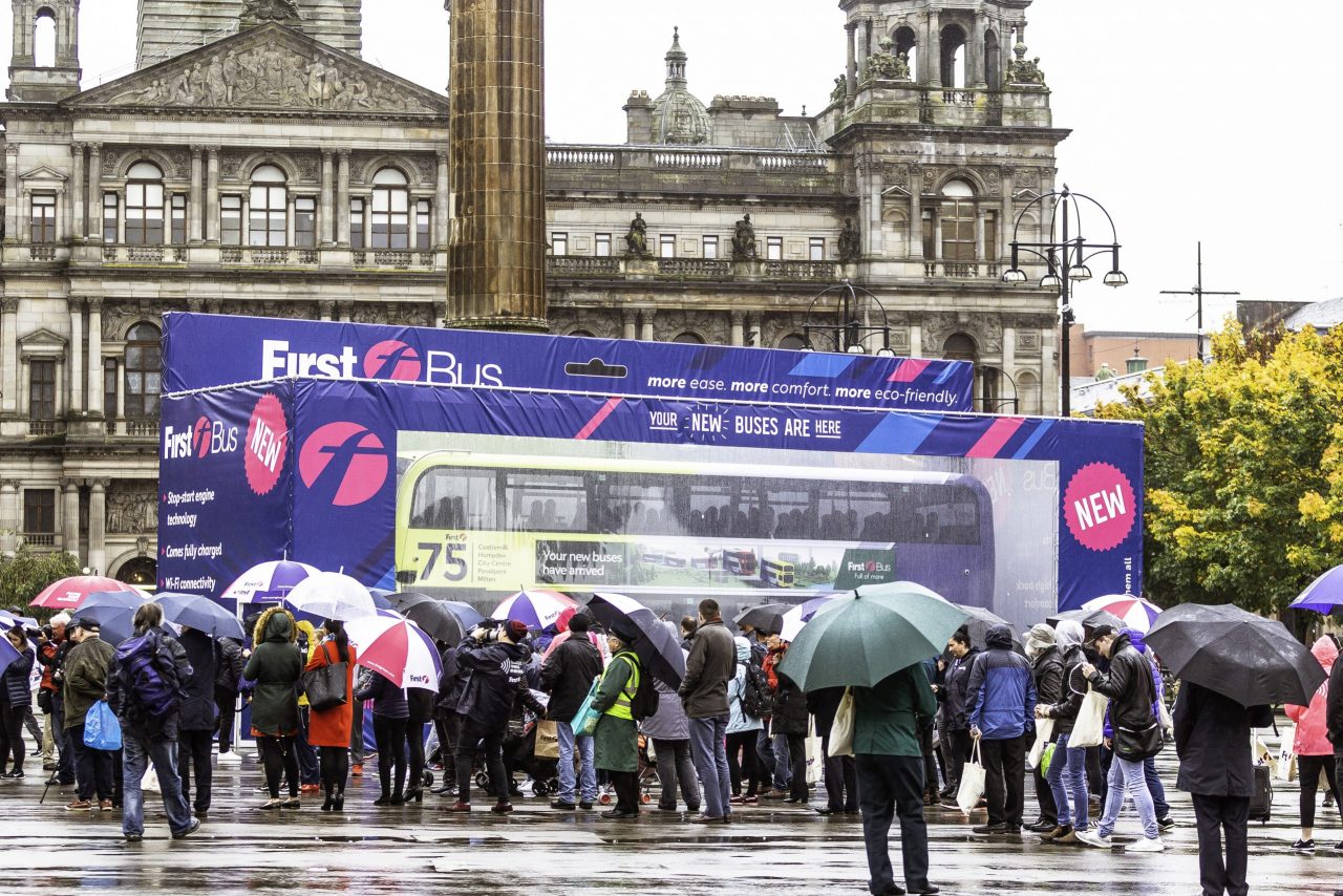 First Bus New Fleet Launch Brand Activation