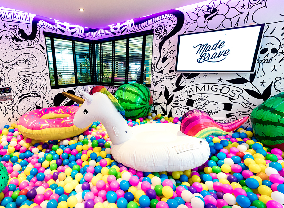 Giant Office Birthday Ballpit! | MadeBrave®