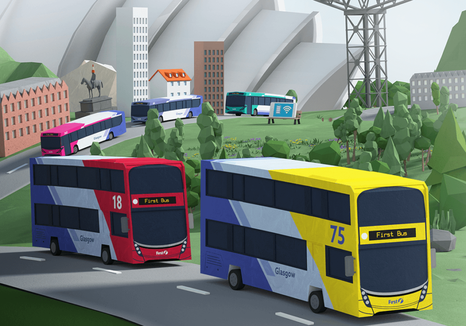 First Bus New Fleet Launch Brand Activation