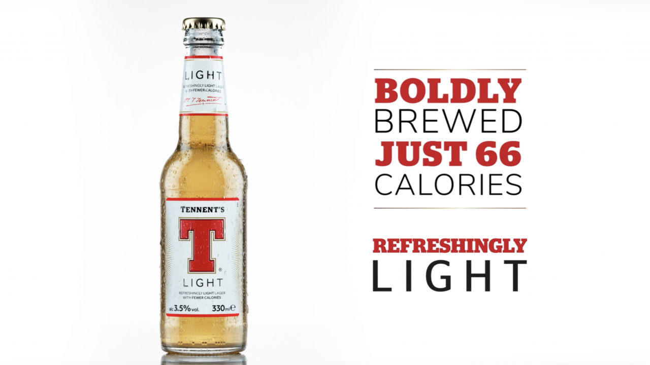 3D Animation for Tennent’s Light Launch | MadeBrave®