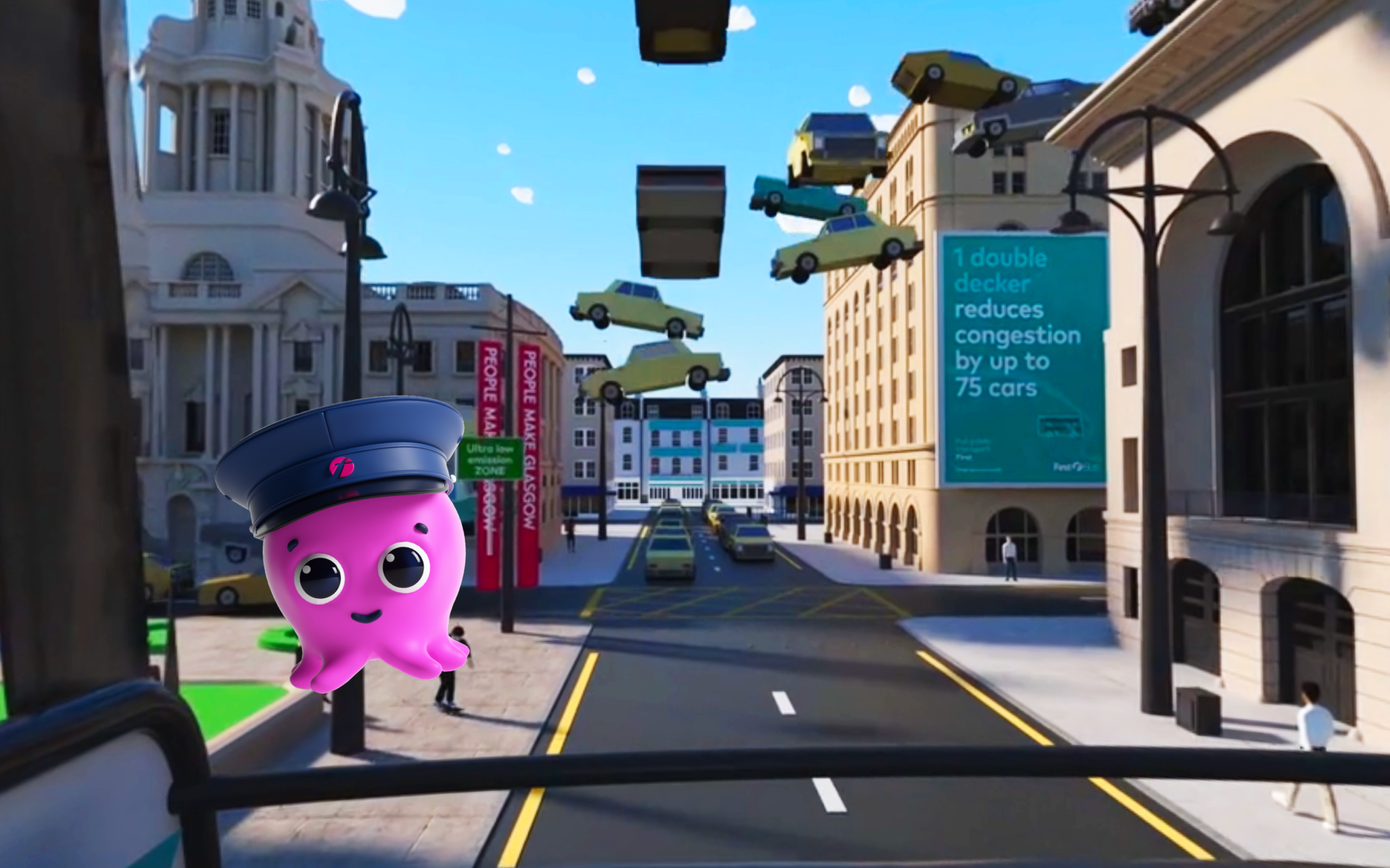 First Bus experiential brand activation & VR tour