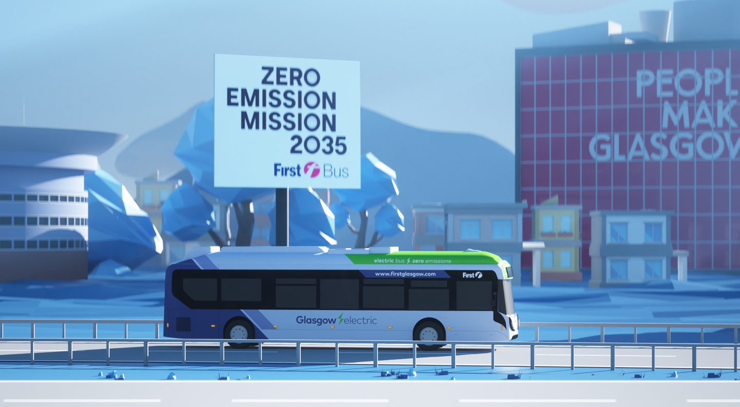 First Bus experiential brand activation & VR tour