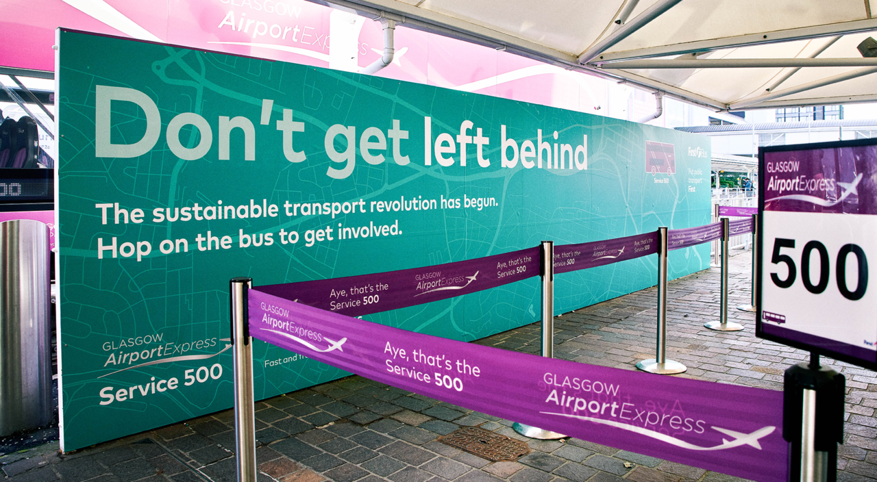 First Bus experiential brand activation & VR tour