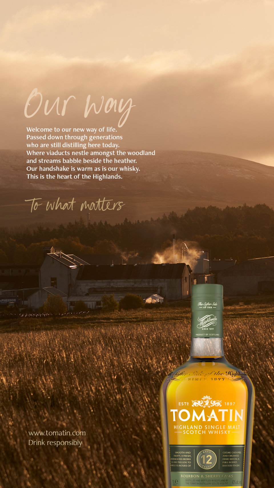 Tomatin Brand Repositioning Campaign